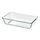 MIXTUR - oven/serving dish, clear glass | IKEA Taiwan Online