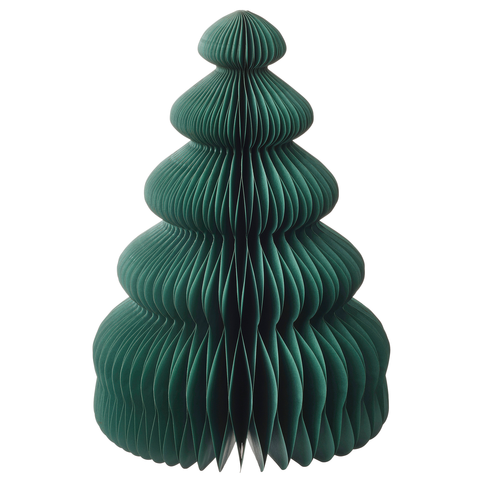 VINTERFINT - decoration, Christmas tree shaped green, 40 cm | IKEA ...