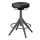 TROLLBERGET - Ergonomic Stool, active sit/stand support, Glose black ...