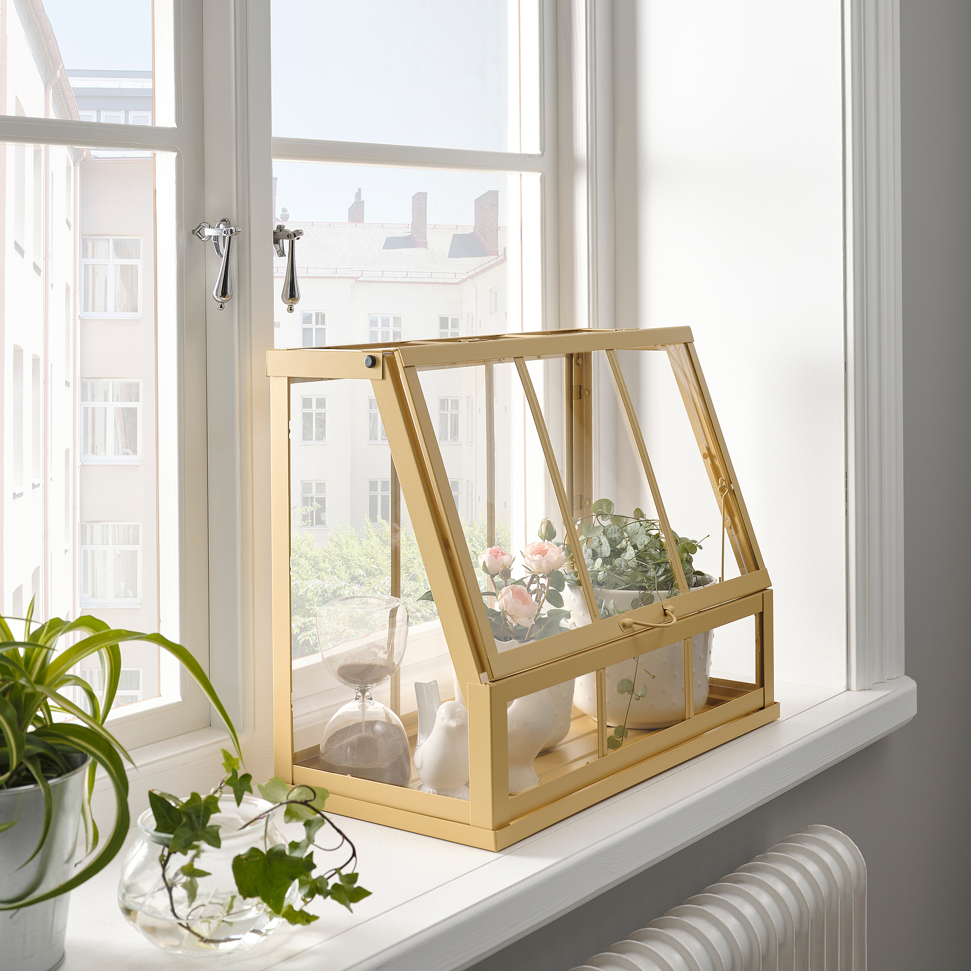ÅKERBÄR - greenhouse, in/outdoor yellow, 45 cm | IKEA Taiwan Online