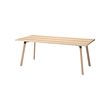 YPPERLIG/ODGER - table and 4 chairs, ash/anthracite, 200x90 cm | IKEA ...