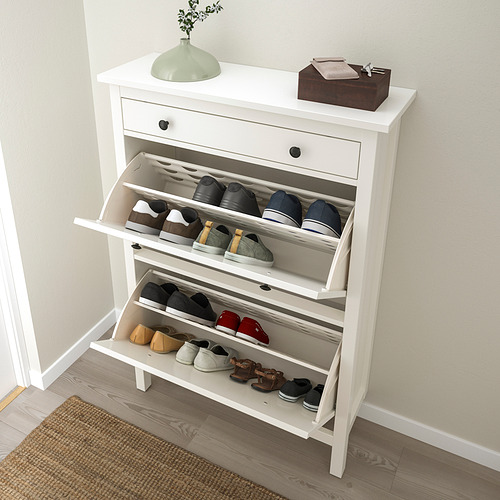 Ikea hemnes shoe cabinet skirting board store