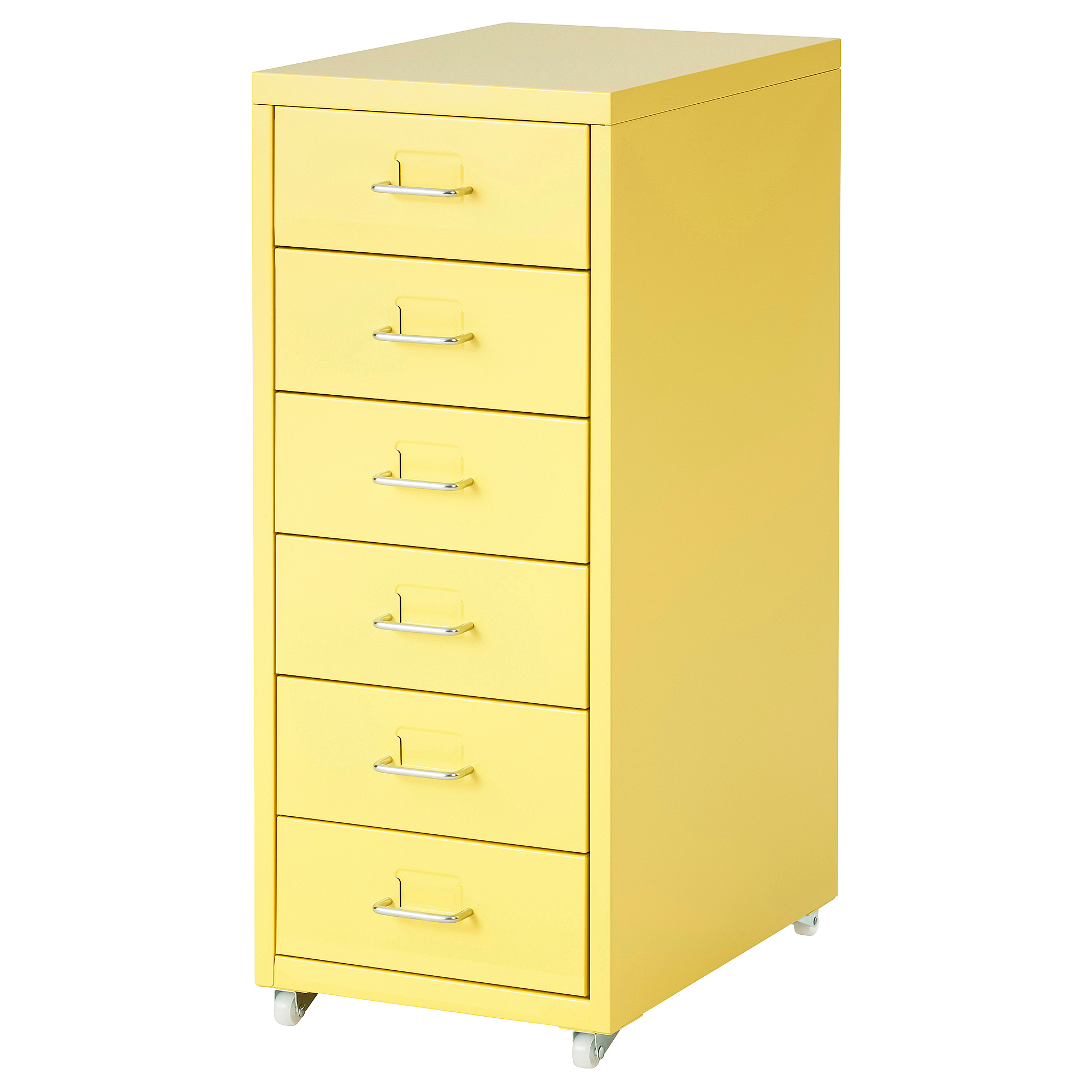 HELMER - drawer unit on castors, yellow, 28x69 cm | IKEA Taiwan Online