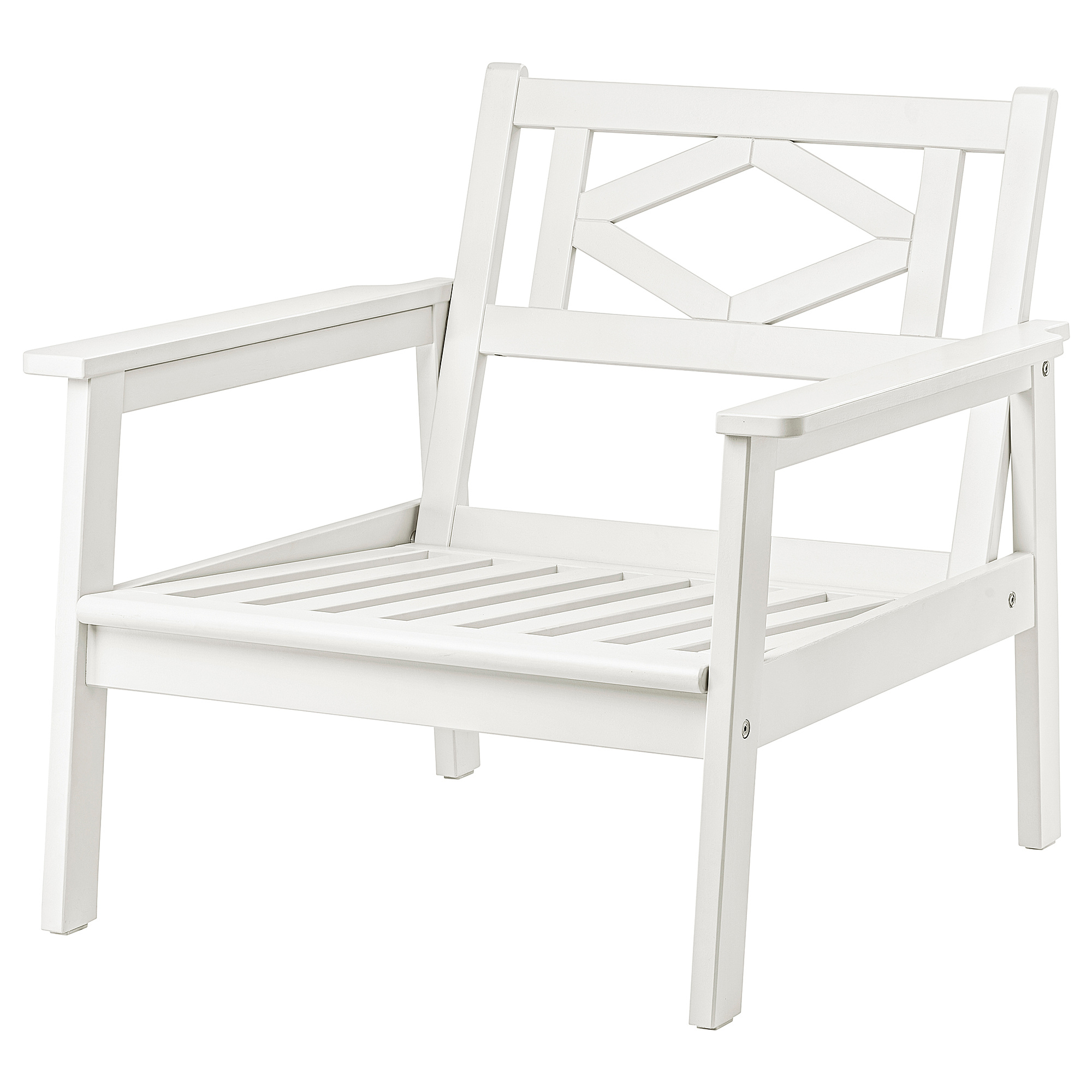 BONDHOLMEN - armchair, outdoor, white/beige, 30 cm | IKEA Taiwan Online