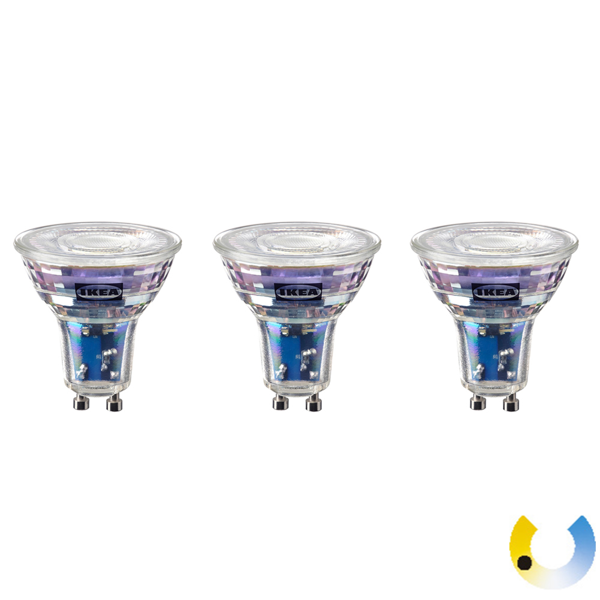 SOLHETTA - LED燈泡 GU10 230流明, 暖日光 | IKEA 線上購物