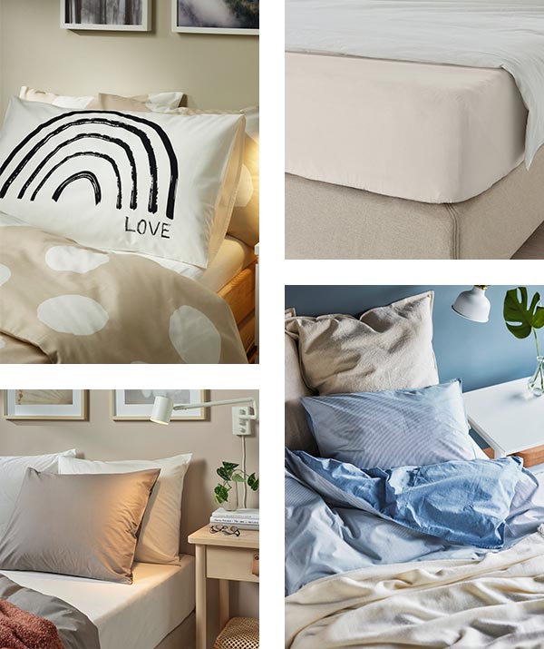 Fitted Sheets Sheets And Duvet Covers Ikea Taiwan Online