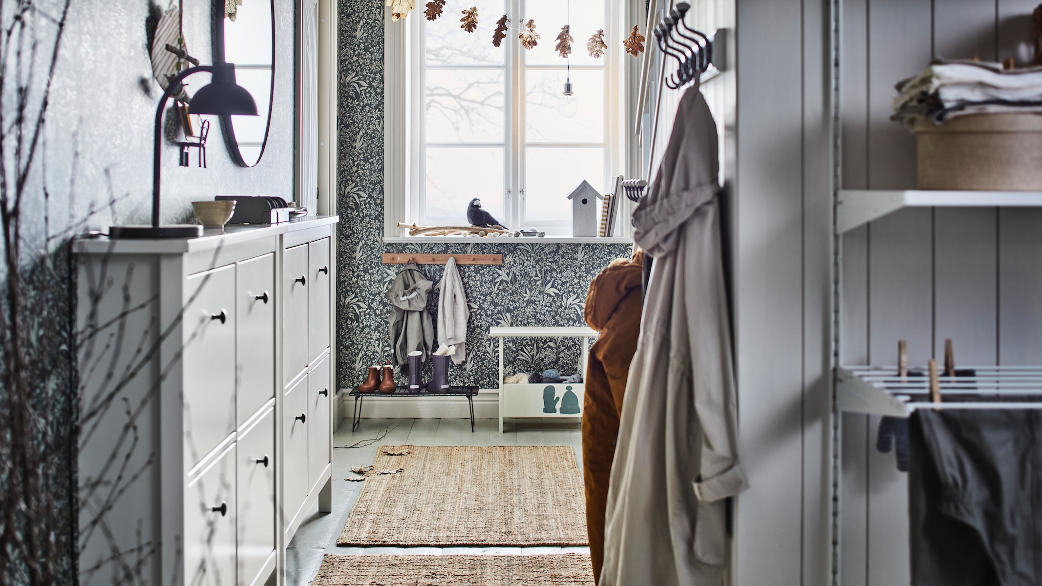 IKEA hallway storage furniture & hallway designs | Wardrobes / Shoe ...