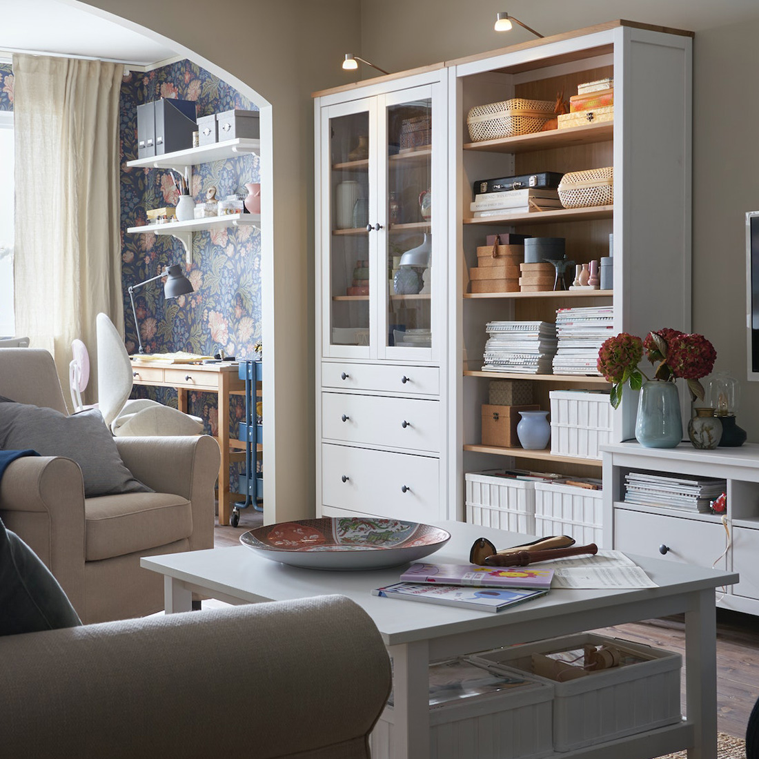 IKEA bookcases, book shelves ｜Storage units & study room storage ...