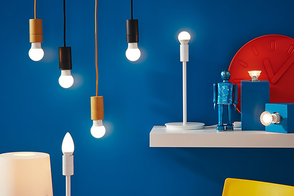 IKEA LED bulbs | LED energy-saving bulbs, dimmers & timers—save energy ...
