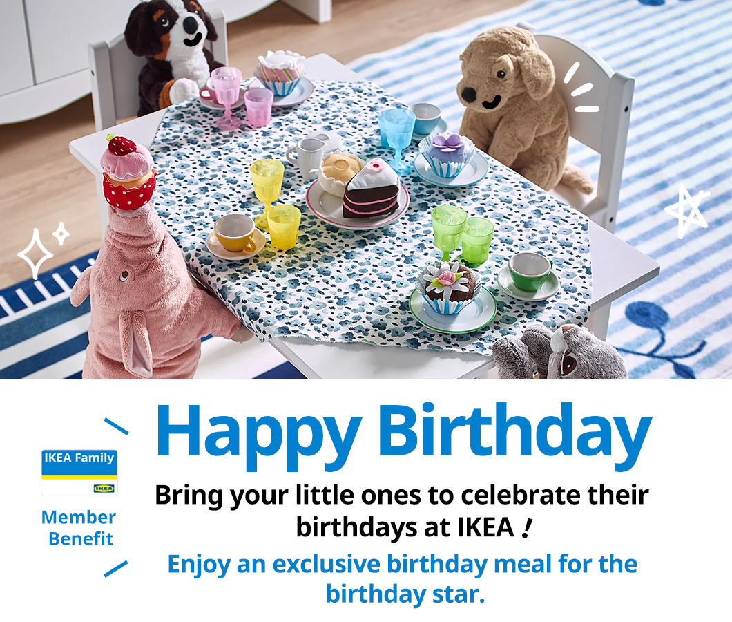 IKEA Family Member Card｜The Children's Birthday Voucher | Online Shooping